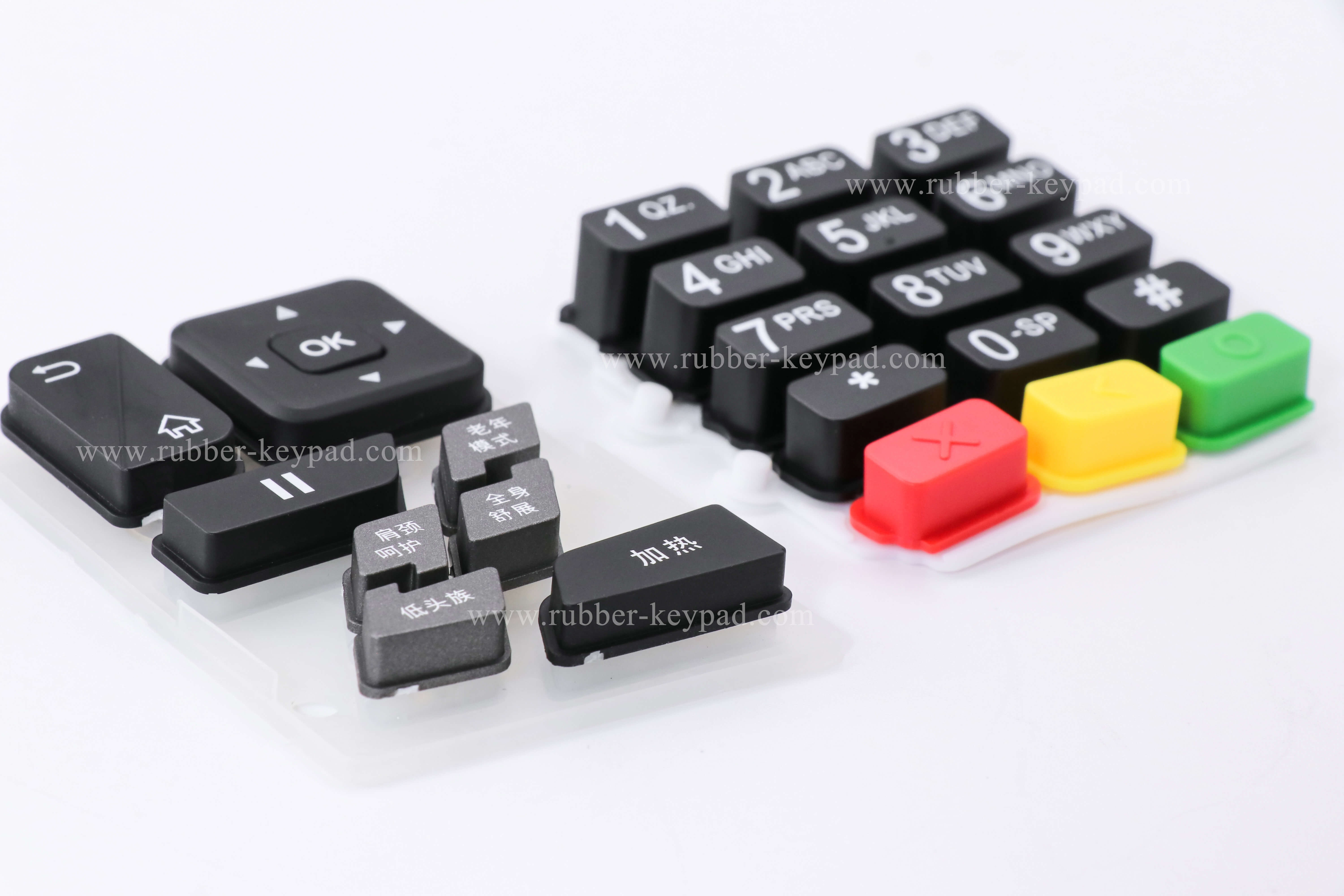 Design Elements for a P+R Plastic Rubber Keymat