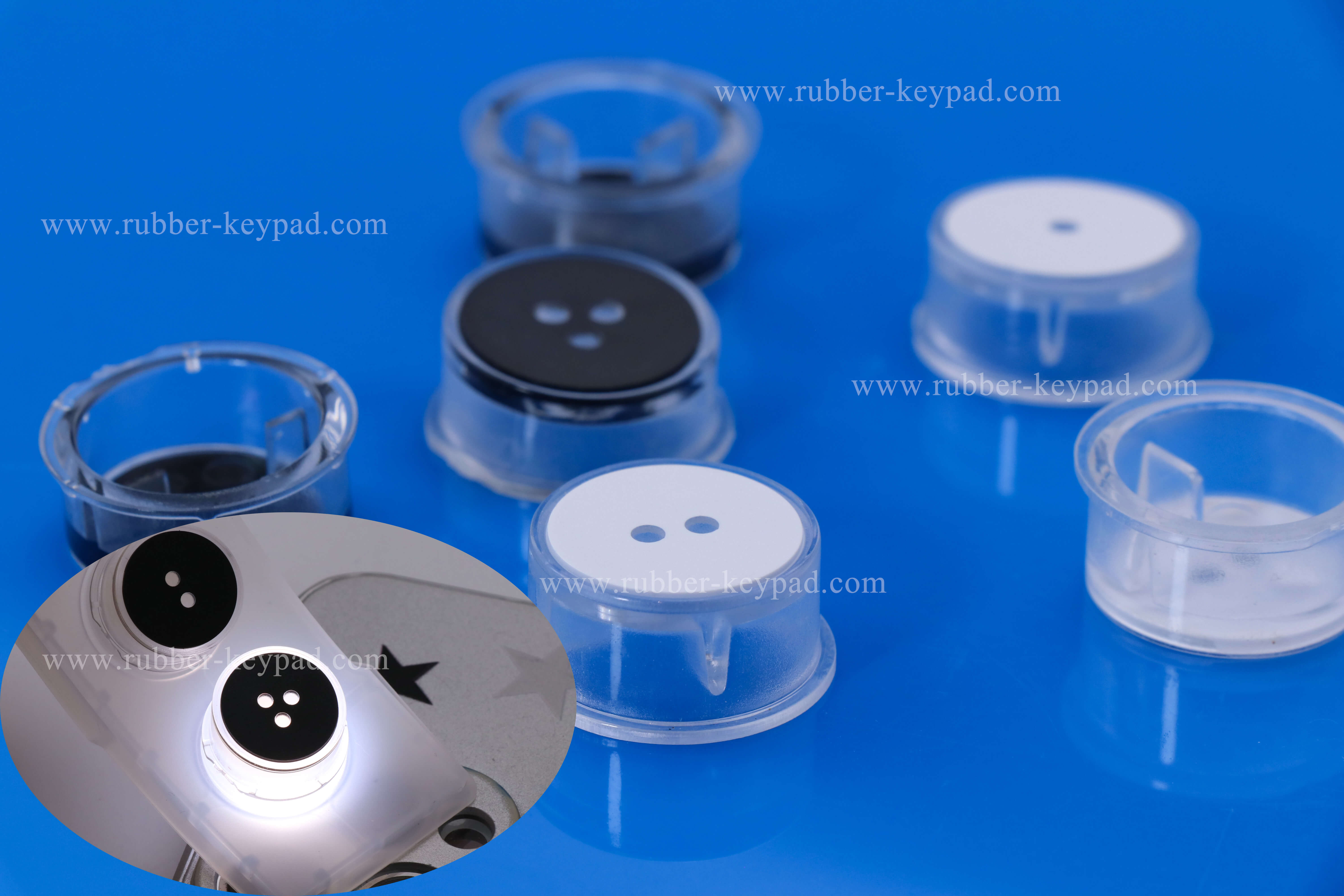 Design Elements for a P+R Plastic Rubber Keymat