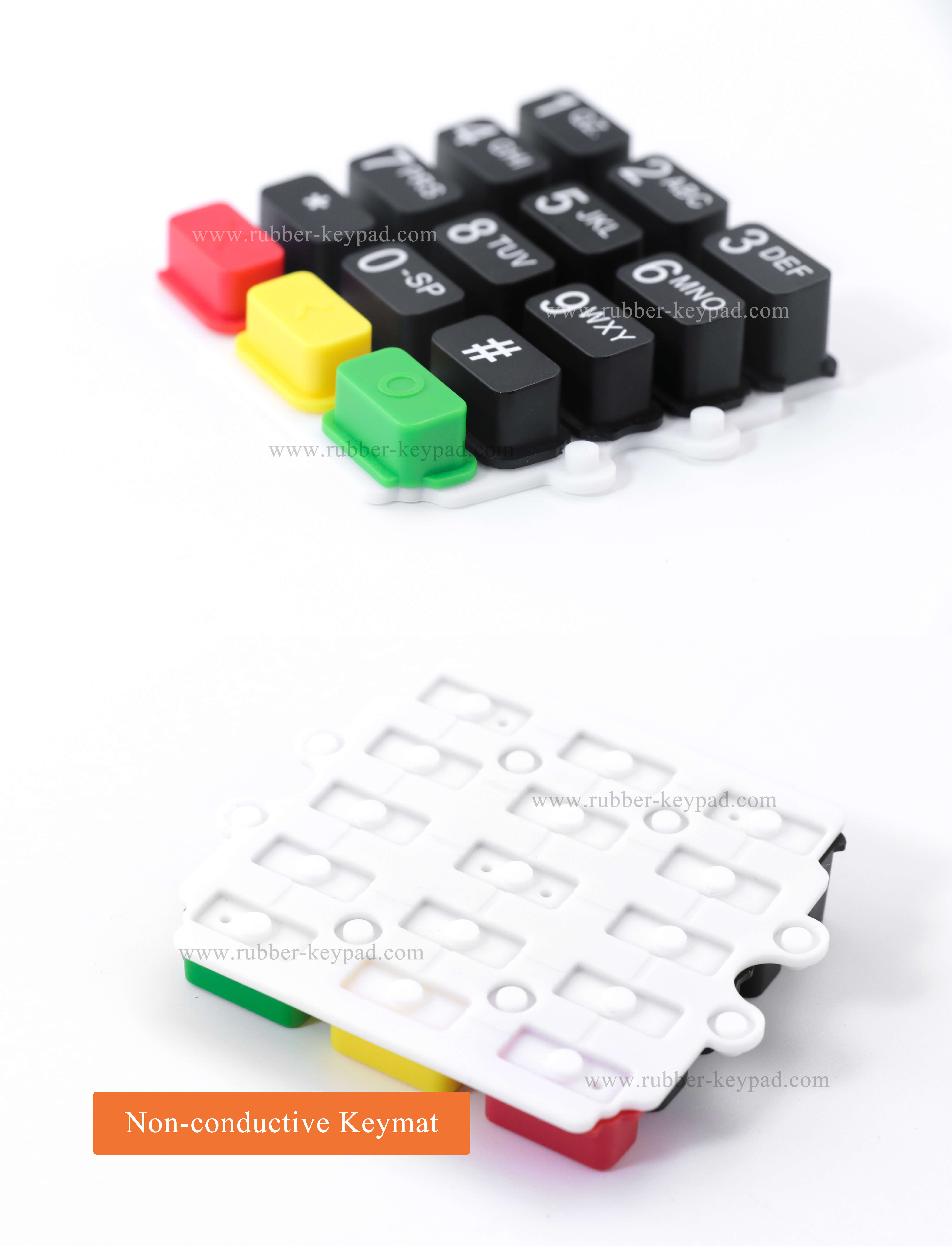 Design Elements for a P+R Plastic Rubber Keymat