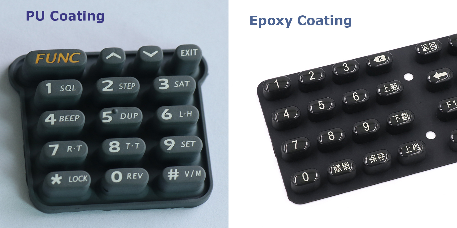 Custom Rubber Keypad For Remote Control from China manufacturer
