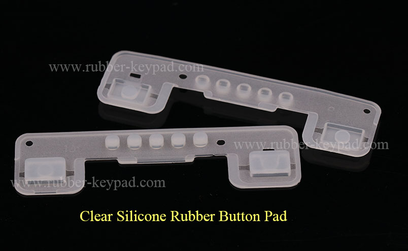 Silicone Rubber Membrane Electrical Contact Buttons 3M Adhesive Layer Pad | Silicone Membrane ...