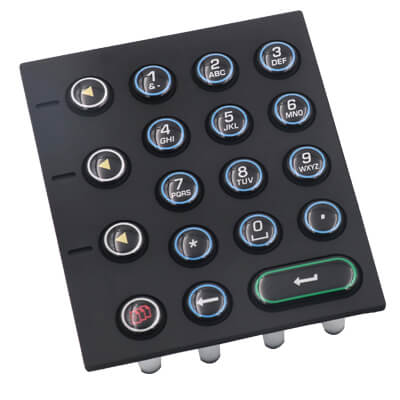 Rubber Keypad Manufacturer | Free Silicone Keypad Design Support