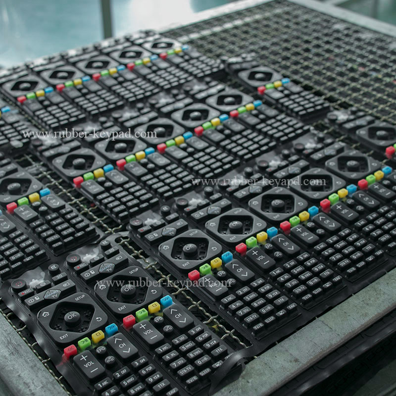 Custom TV Remote Control Silicone Rubber Keypad from China manufacturer ...
