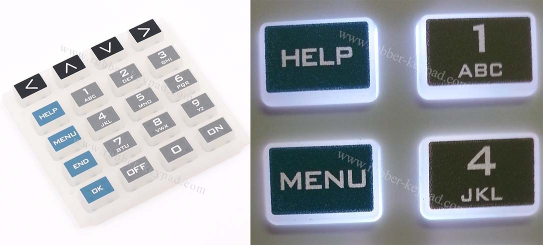 Color Coating Keypad | Color Painting Keyboard Manufacturer