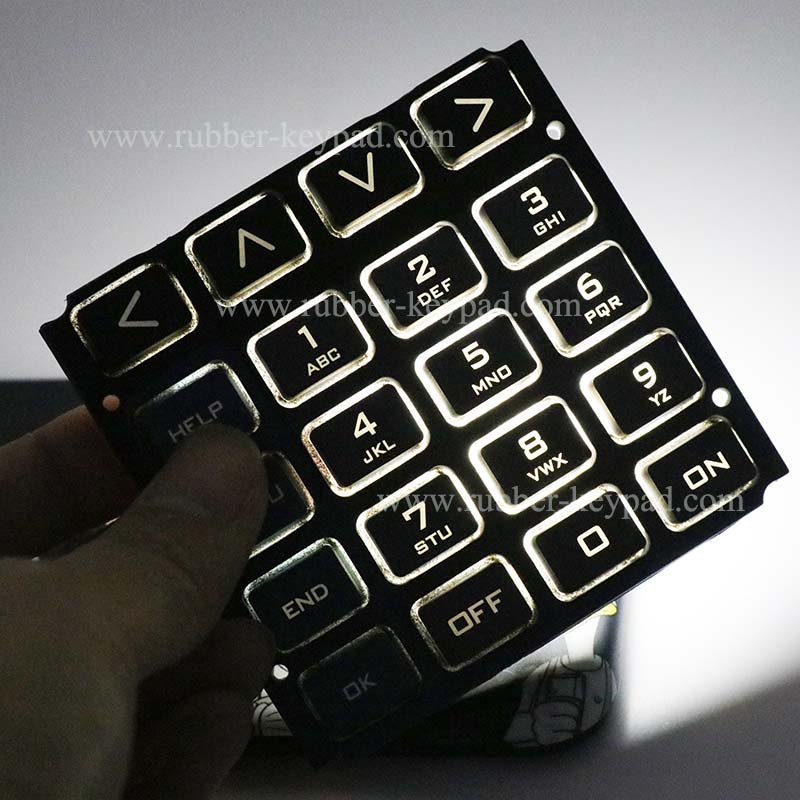 Color Coating Keypad | Color Painting Keyboard Manufacturer