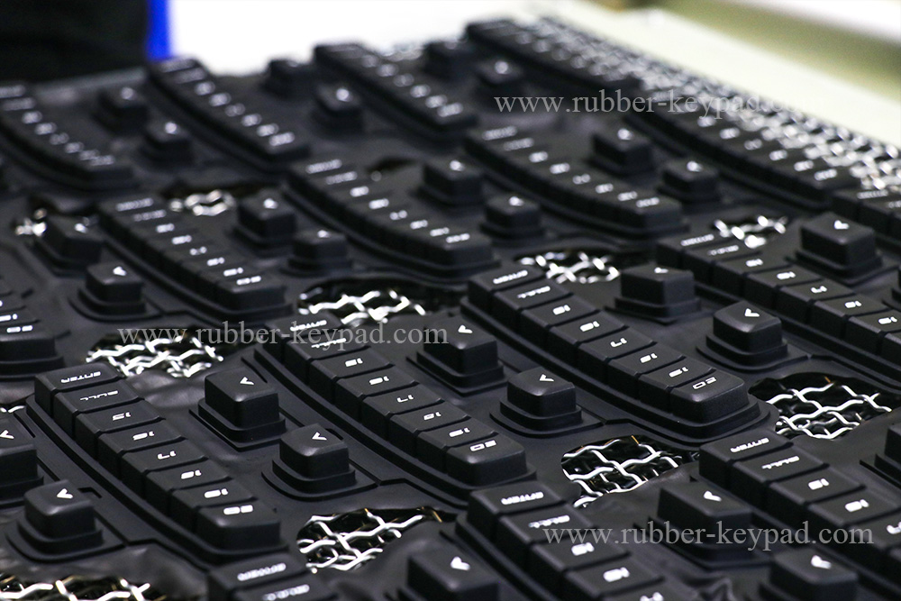 What is silk screen printing process | Silicone Rubber Keyboard