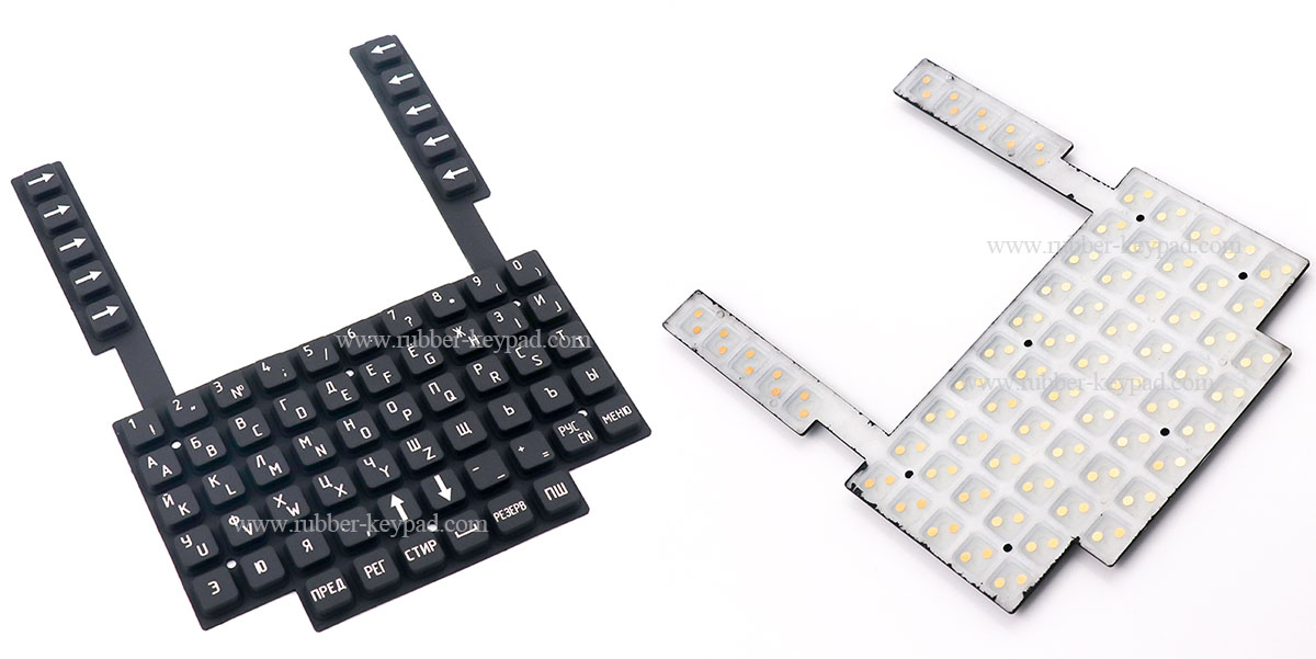 Rubber Aircraft Keypad | Aviation Keyboard