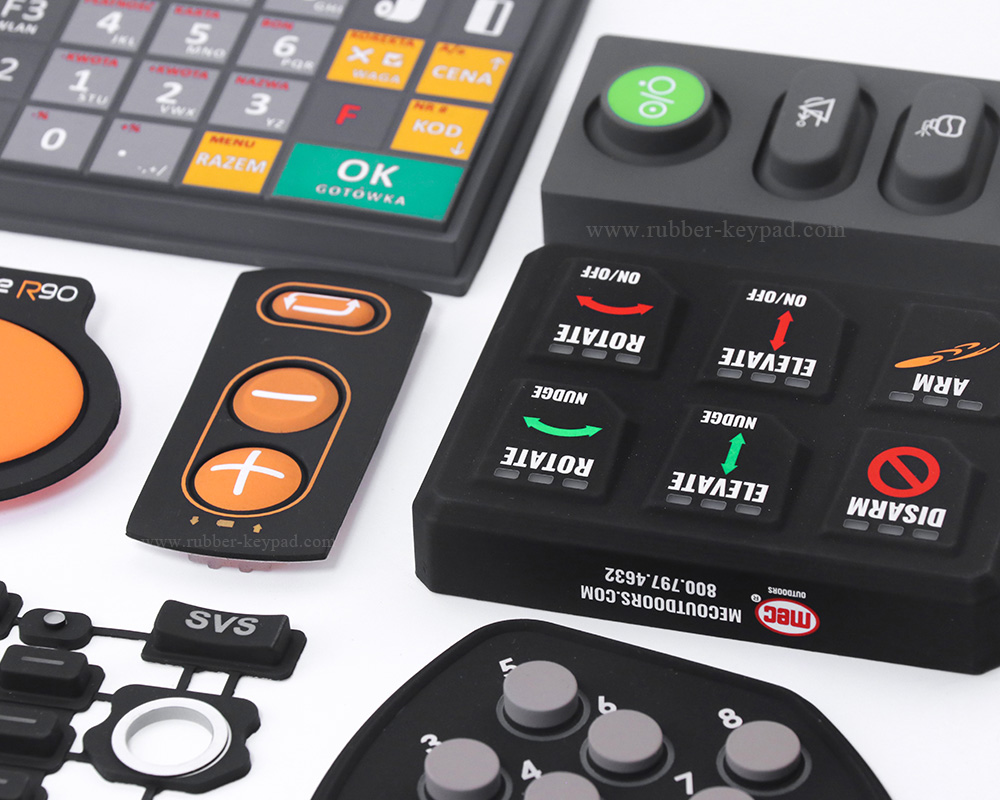 Silicone Conductive Buttons Pads MIDI Keyboards Controller